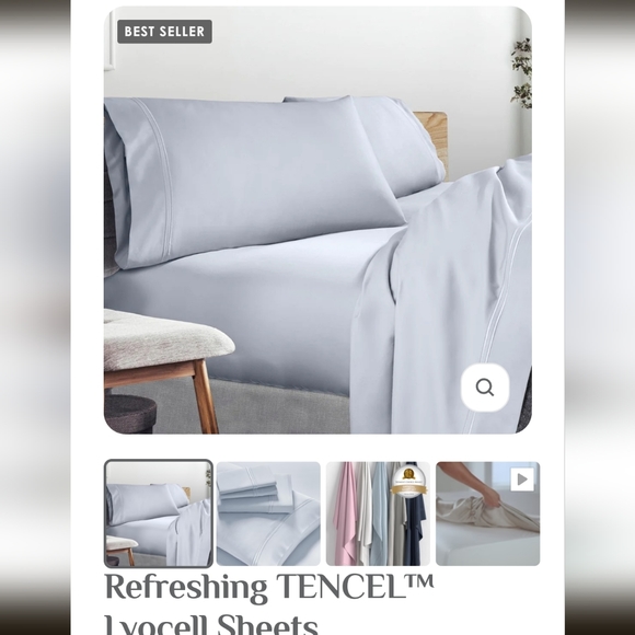 pure care | Bedding | Pure Care Premium Refreshing Tencel Lyocell ...